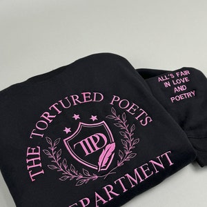 The Tortured Poets Department Embroidery File, TTPD New Album, Alls ...