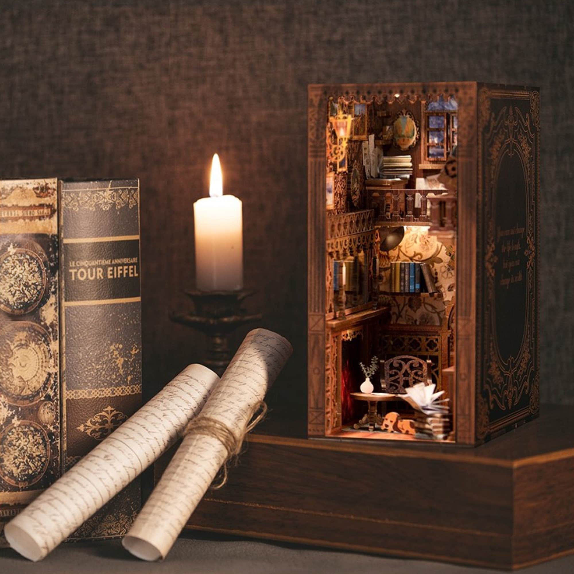 Miniature Books Library Book Nook Wizards Book Nook 3D - Etsy