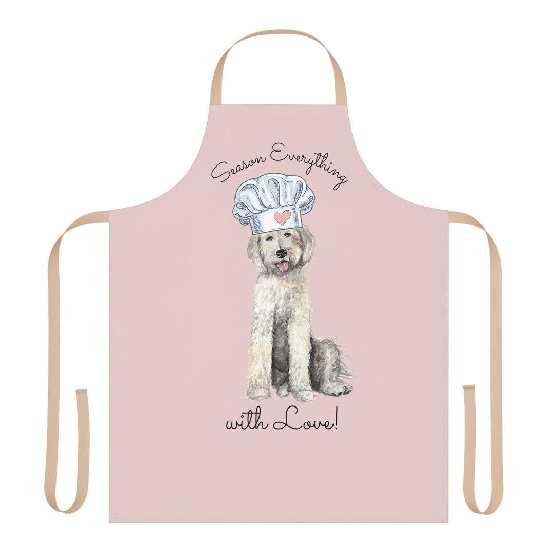 Labradoodle, Goldendoodle Boutique Apron, Doodle Cooking Baking Apron ...
