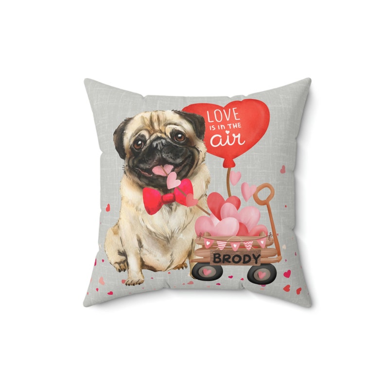 Pug Pillow - Etsy
