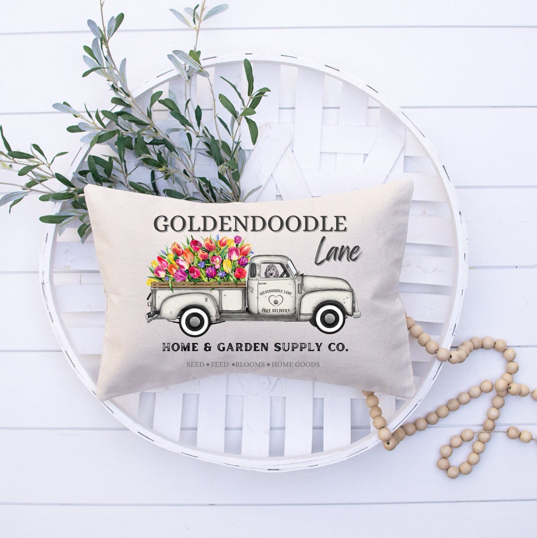 Goldendoodle Gift Pillow and Insert, Goldendoodle Mom/mama, Doodle Dog ...