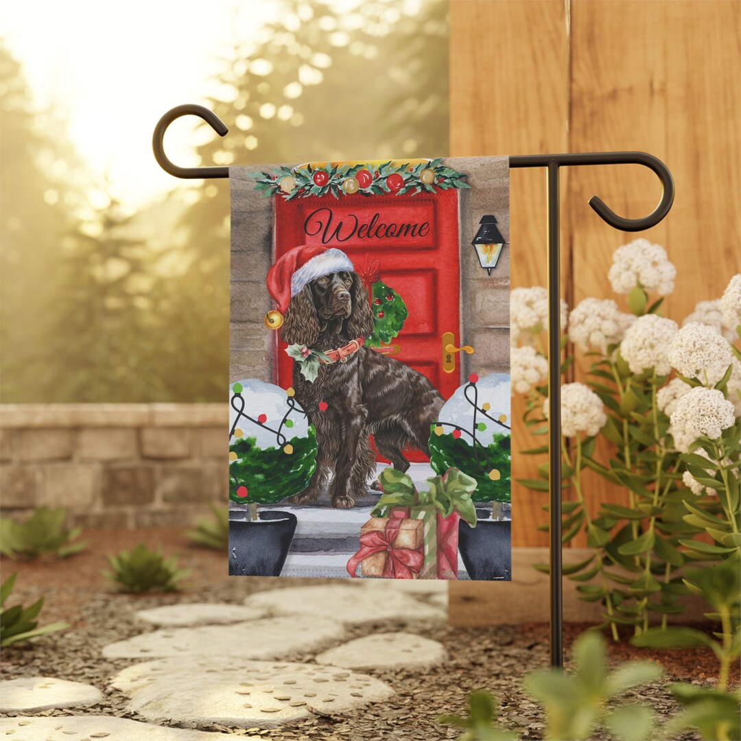 Personalized Boykin Spaniel Christmas Flag custom Boykin - Etsy