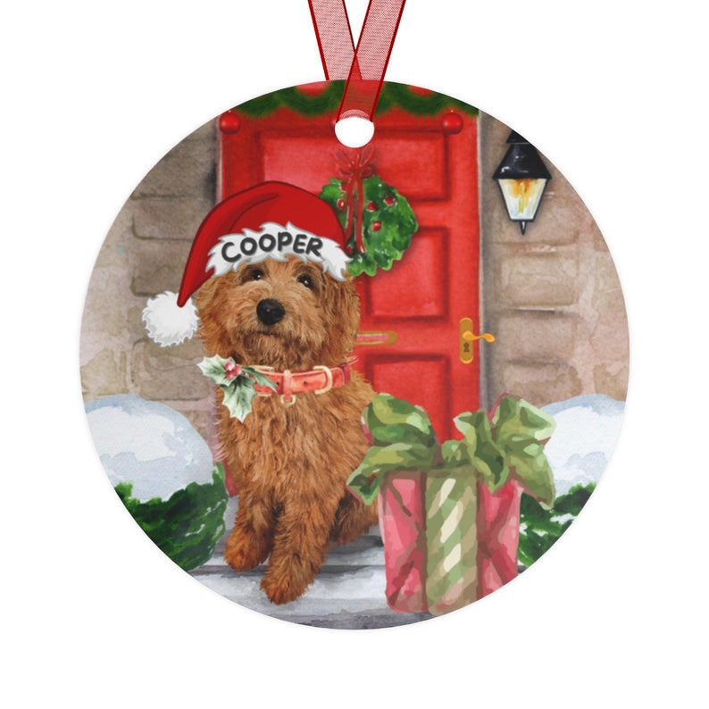 Personalized Goldendoodle Labradoodle Christmas Ornament - Etsy