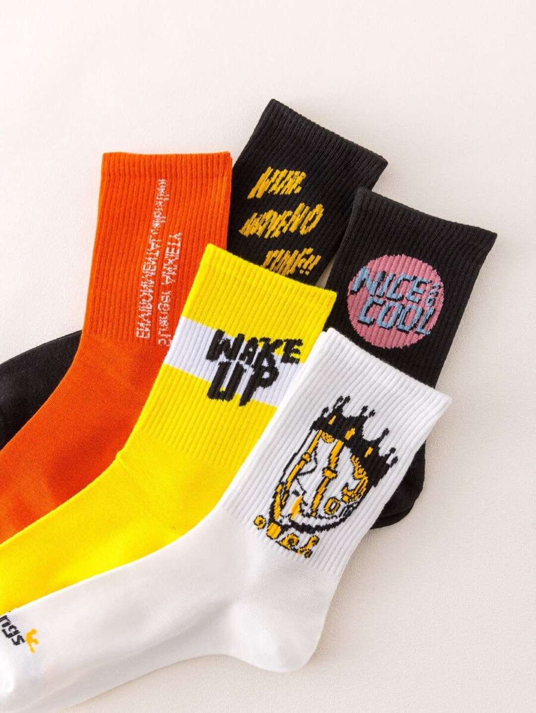 Streetwear Retro Vintage Premium Socks and Gifts for Men and Women WAKE ...