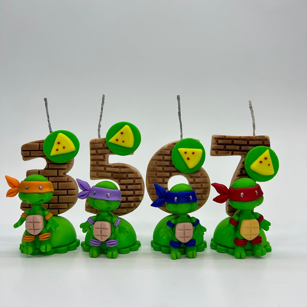 Birthday Candle Handmad Candle Cake Topper Sparkling Birthday Candles ...