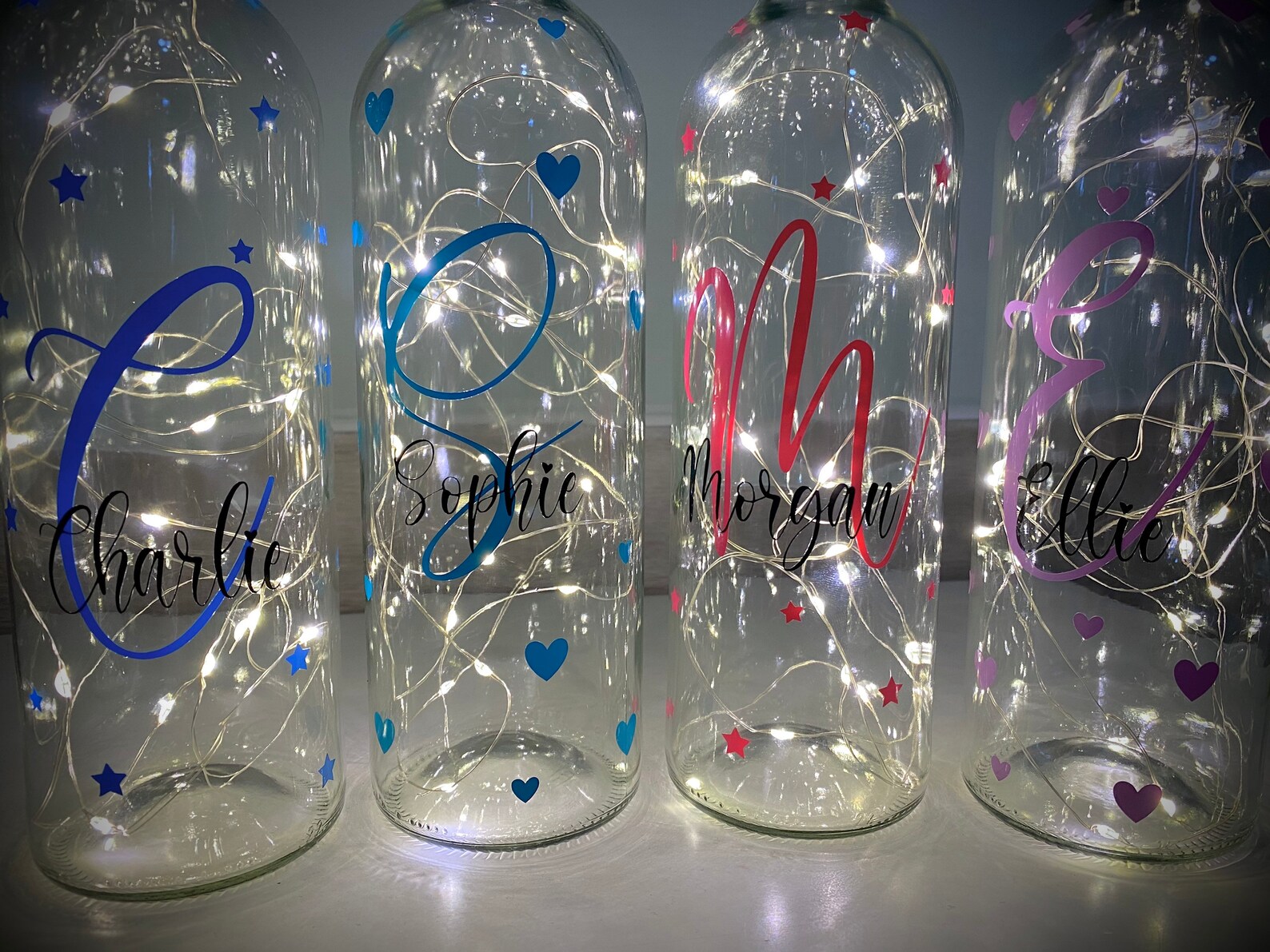 Personalised Light up Bottle Birthday Gift gift/present - Etsy UK