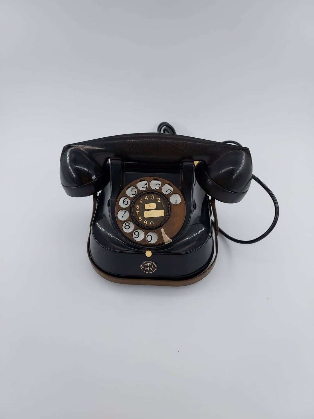 Vintage RTT56B Bakelite Rotary Dial Phone - Etsy