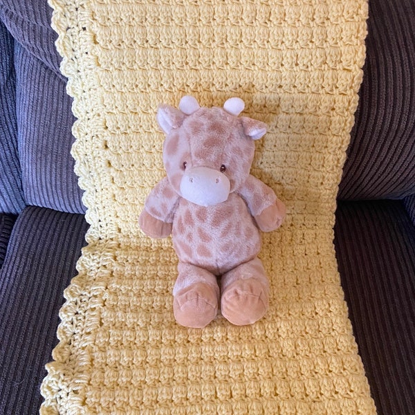 Yellow Baby Blanket - Etsy