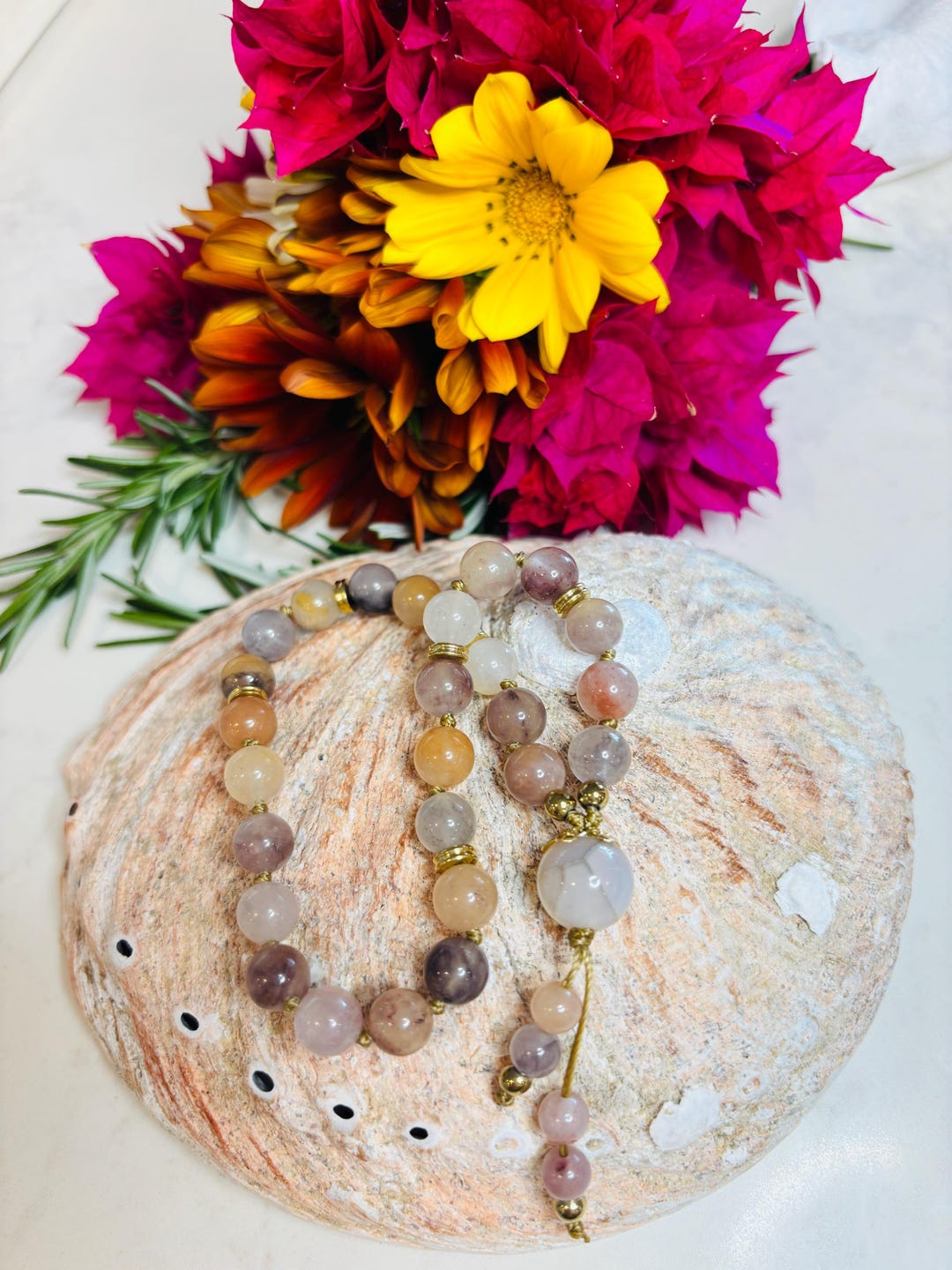 Pocket Mala, Mini Mala, Worry Beads, Meditation Beads, Prayer Beads ...
