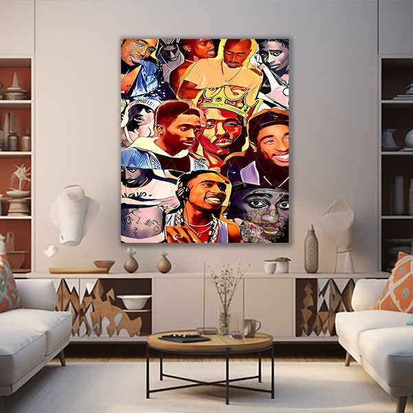 2pac and Biggie Poster - Etsy