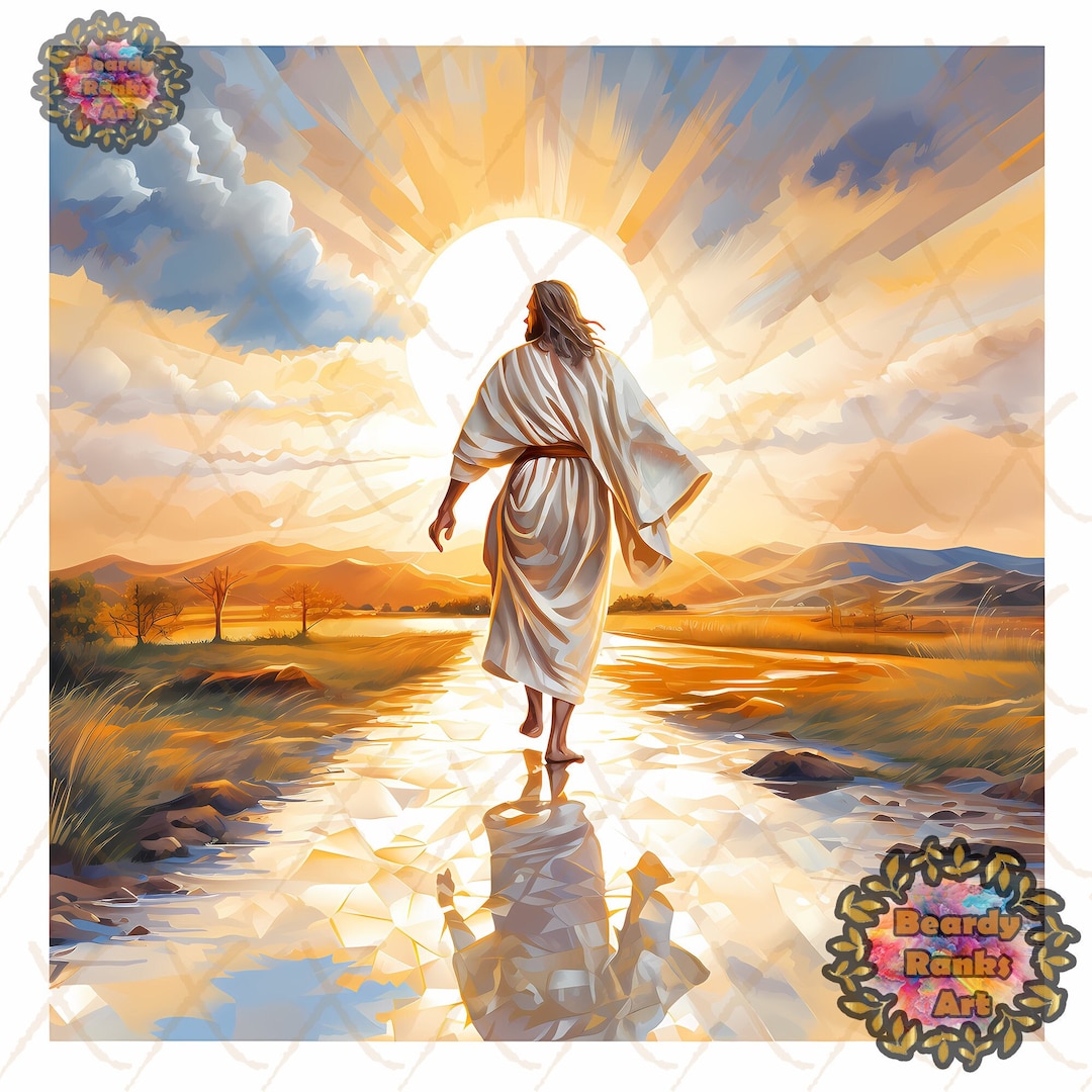 Jesus Christ Poster, Jesus Christ Wall Art, Christian Wall Art, Jesus ...