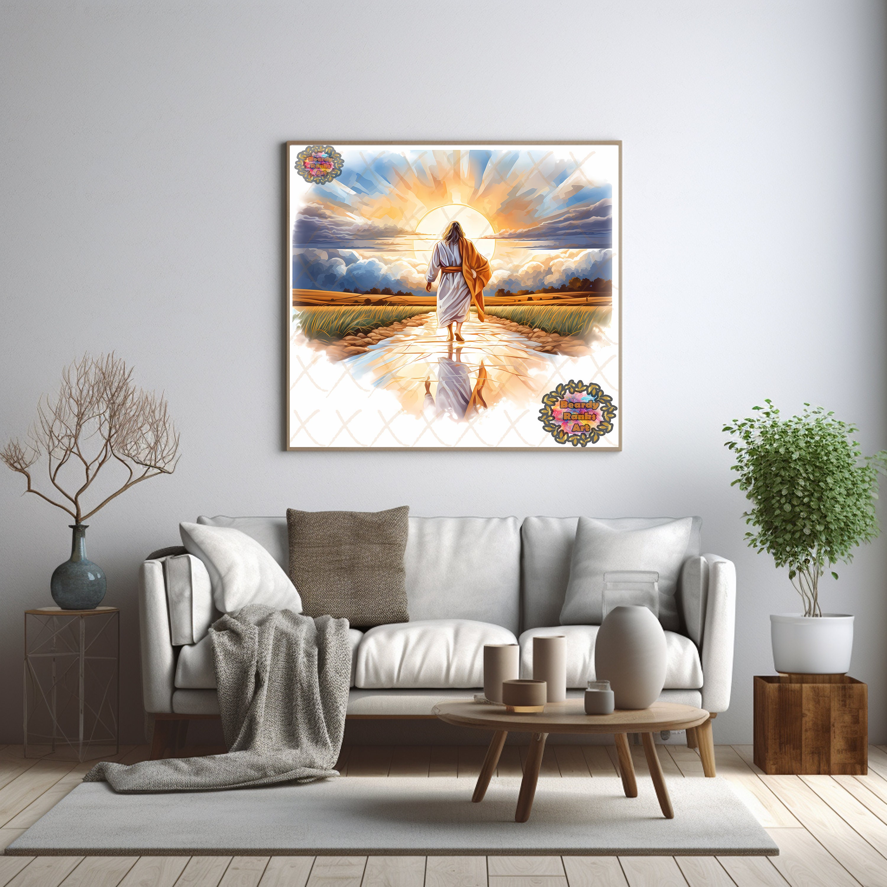 Jesus Christ Poster, Jesus Christ Wall Art, Christian Wall Art, Jesus ...