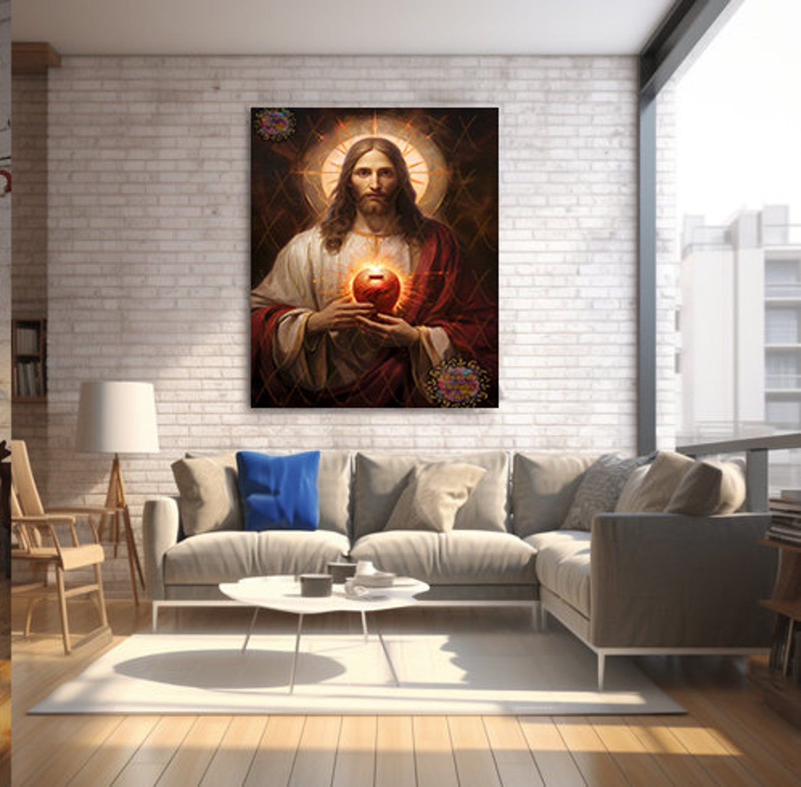 Jesus Christ Poster, Jesus Christ Wall Art, Christian Wall Art, Jesus ...