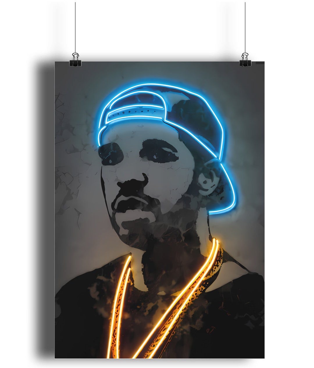 Hip Hop Poster, Drake Poster, Drake Lil Wayne Artwork, Rapper Poster ...