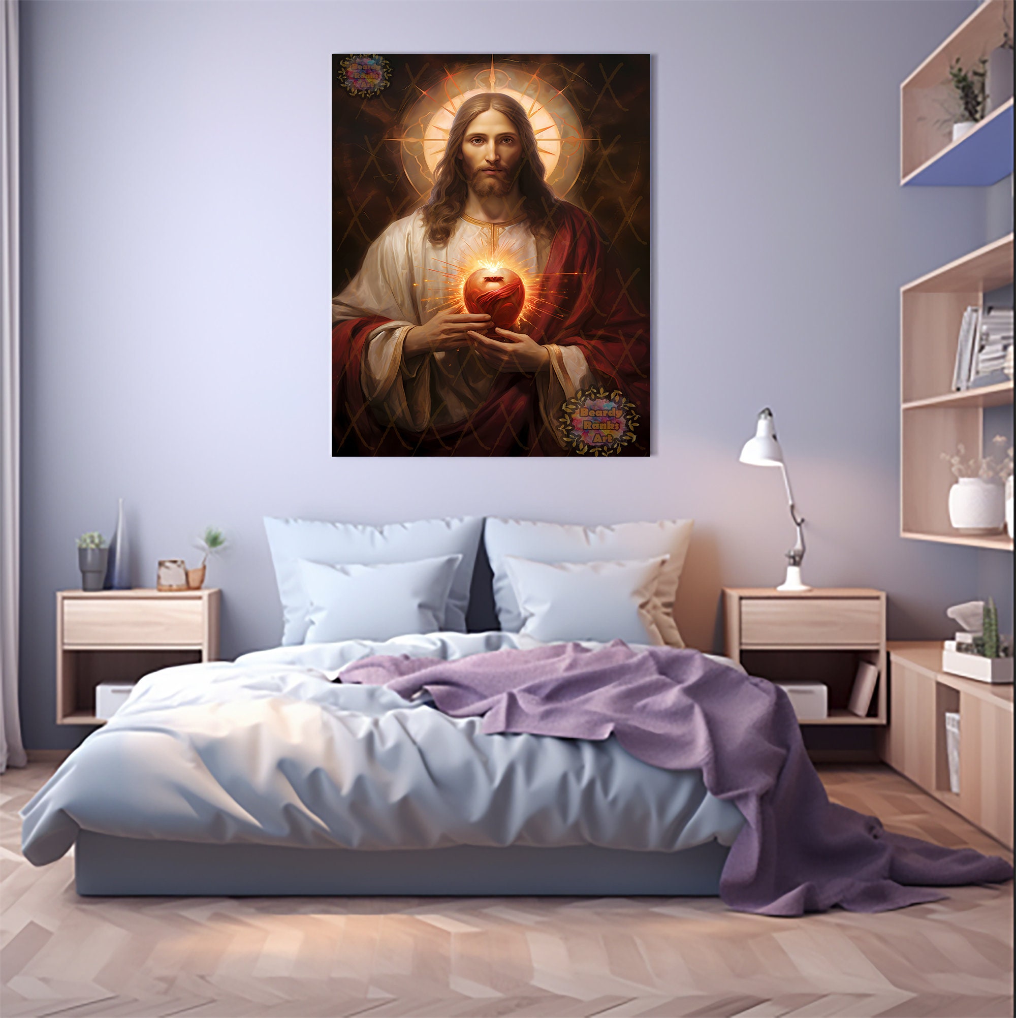 Jesus Christ Poster Jesus Christ Wall Art Christian Wall - Etsy