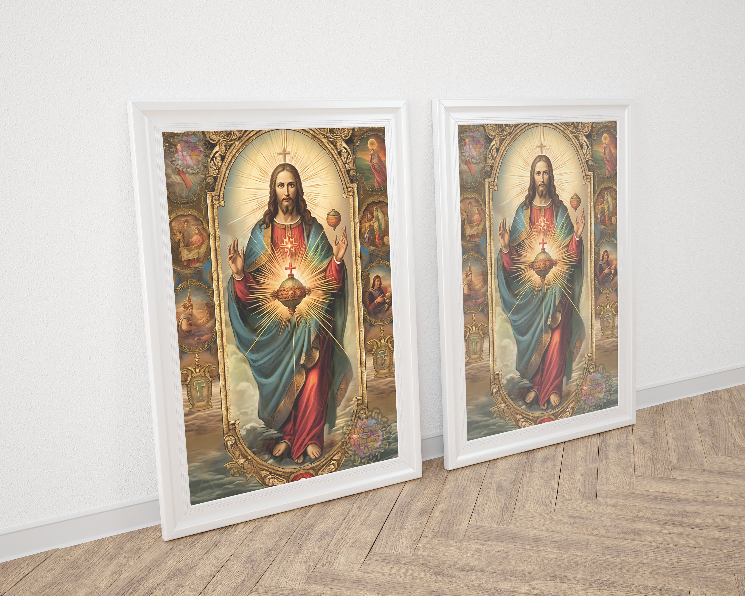 Jesus Christ Poster, Jesus Christ Wall Art, Christian Wall Art, Jesus ...