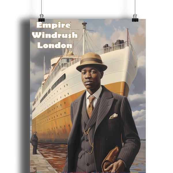 Windrush Painting - Etsy