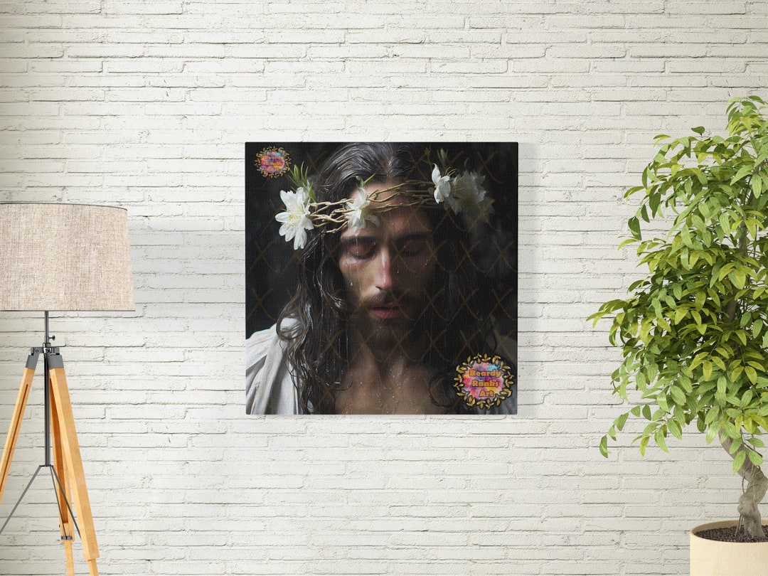 Jesus Christ Poster, Jesus Christ Wall Art, Christian Wall Art, Jesus ...