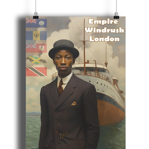 Windrush Painting - Etsy