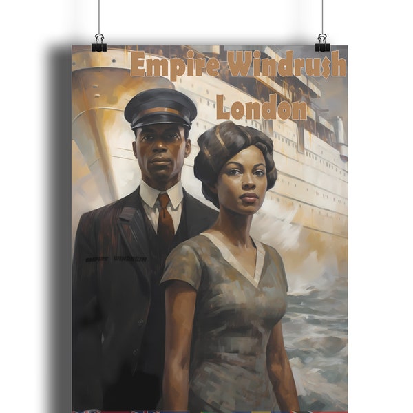 Windrush Poster - Etsy Finland
