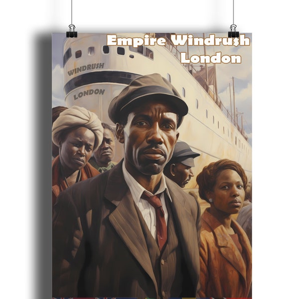 Windrush Poster - Etsy Finland