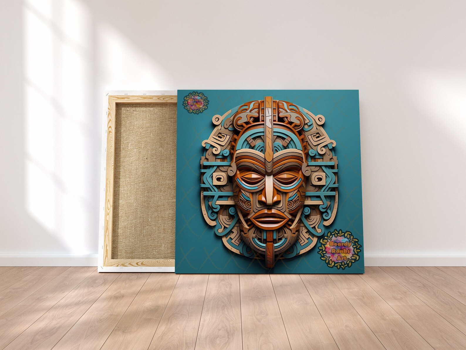 Digital African Mask Artwork Afrocentric Art African Tribal - Etsy