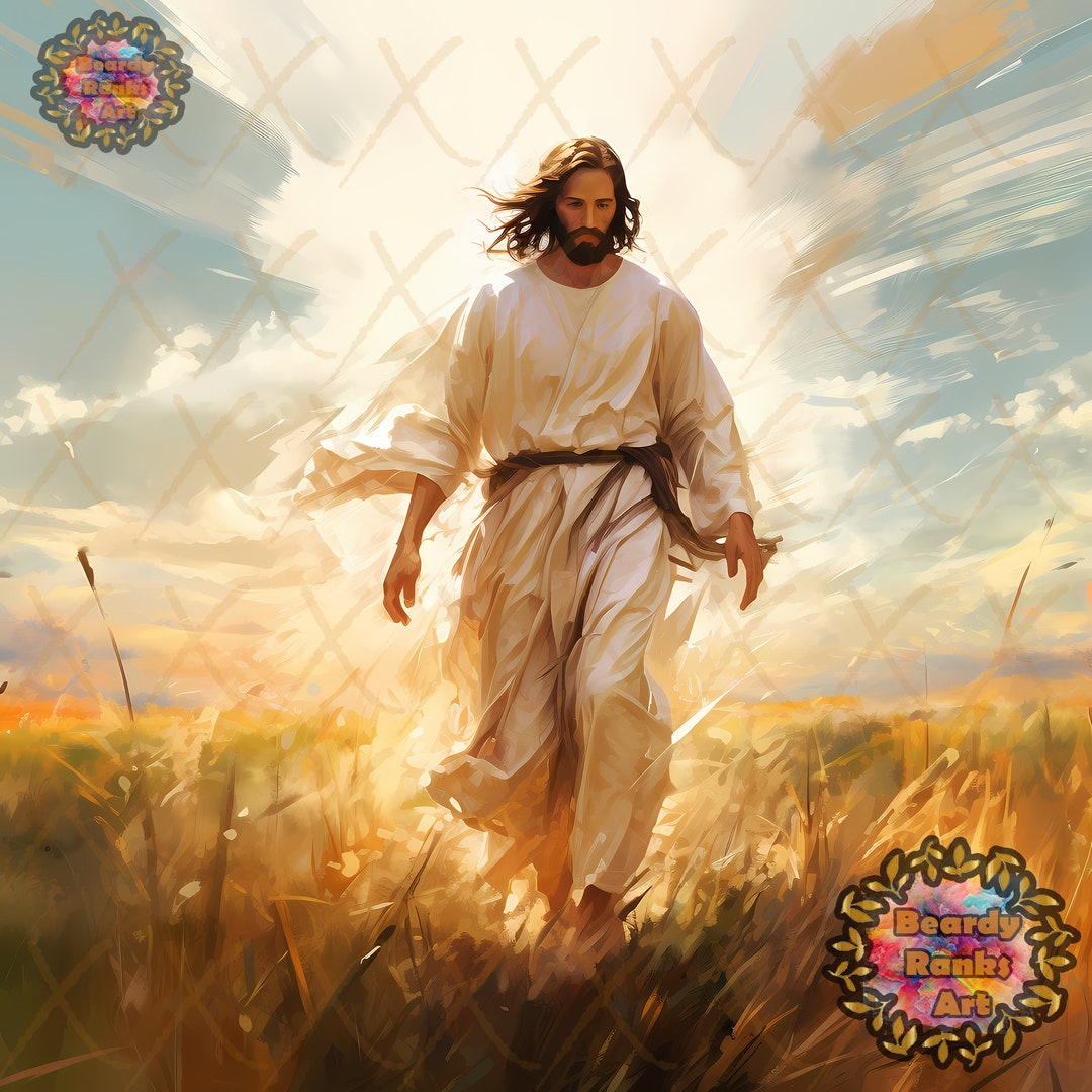 Jesus Christ Poster, Jesus Christ Wall Art, Christian Wall Art, Jesus ...