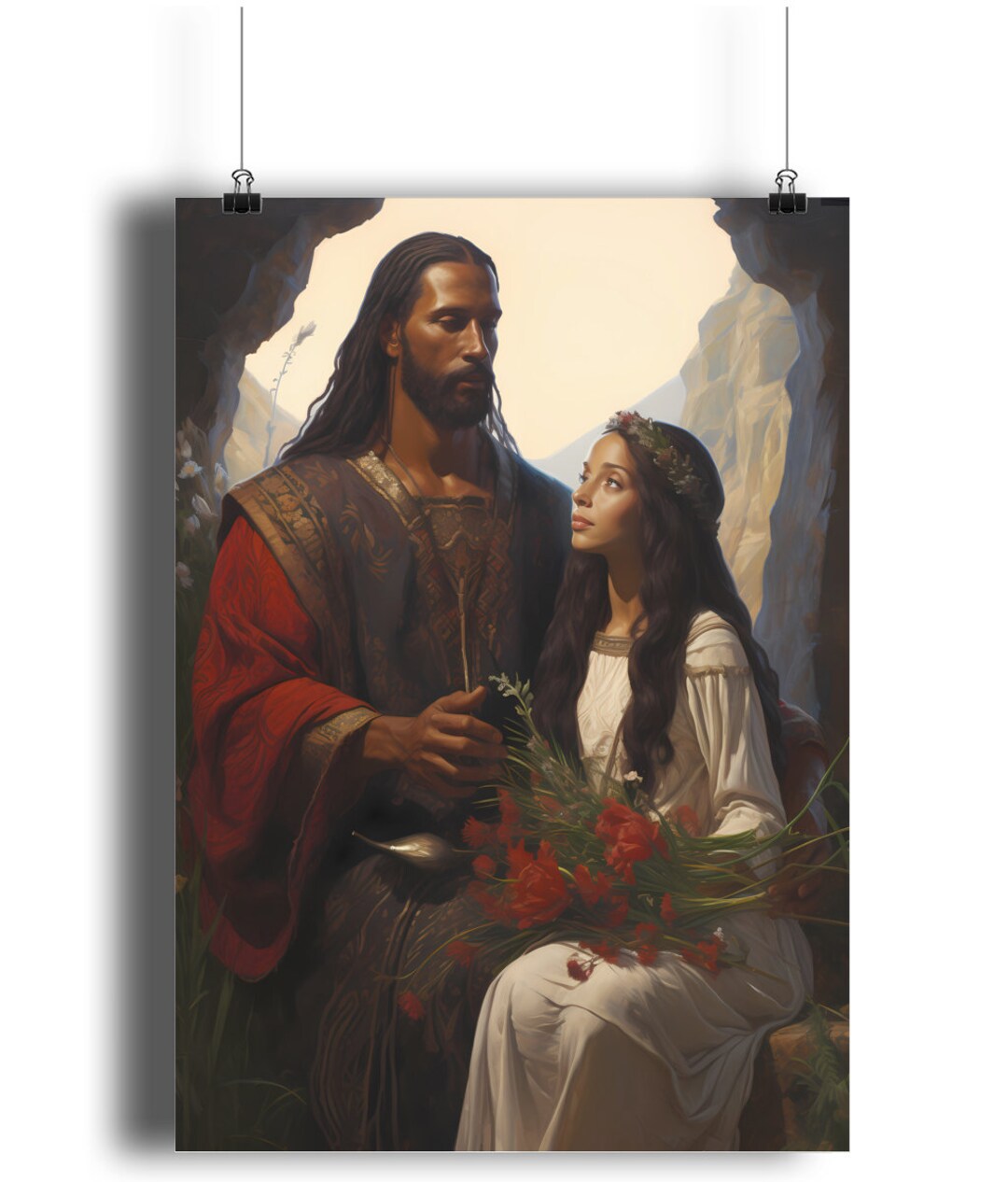Jesus Christ Poster, Jesus Christ Wall Art, Christian Wall Art, Jesus ...