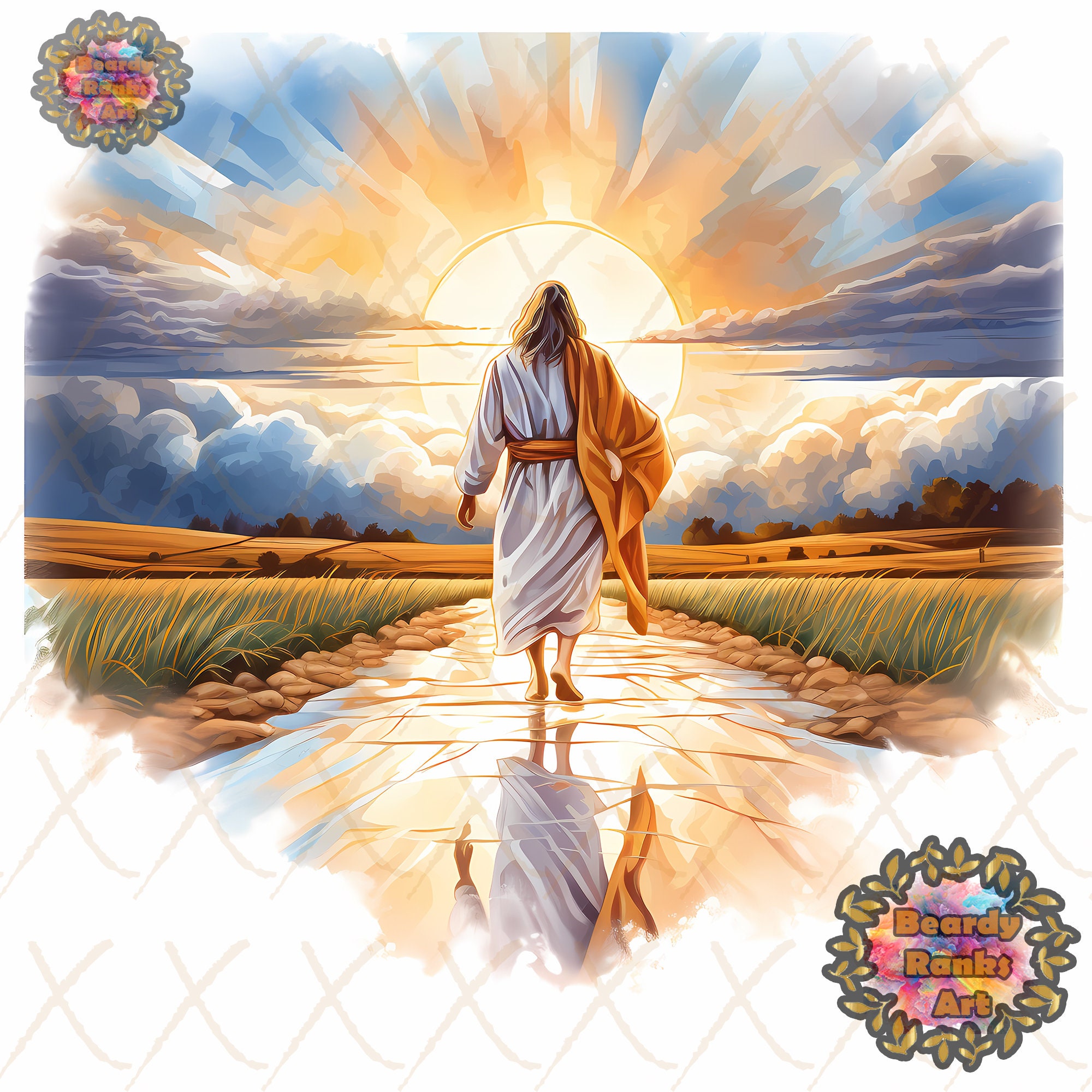 Jesus Christ Poster, Jesus Christ Wall Art, Christian Wall Art, Jesus ...