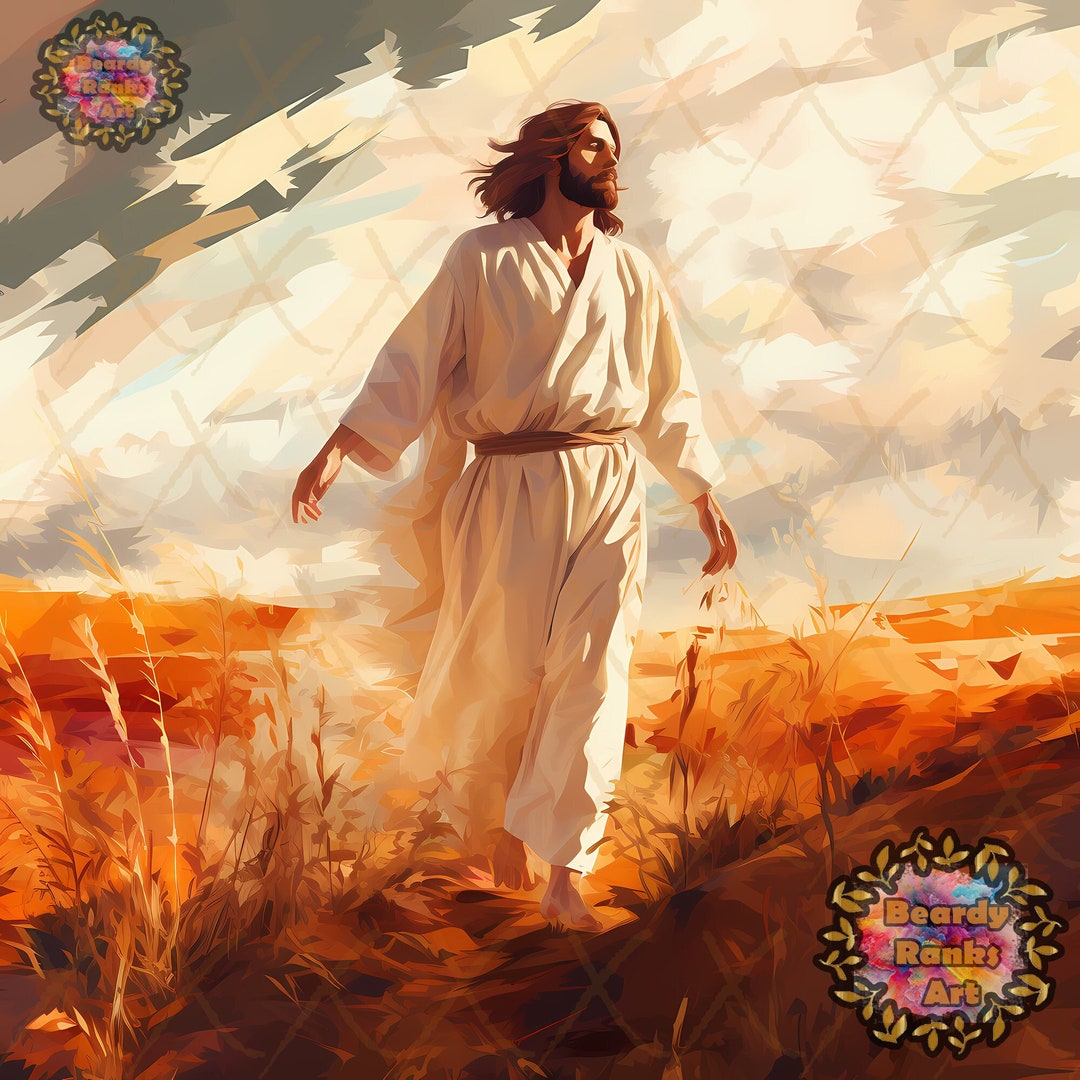 Jesus Christ Poster, Jesus Christ Wall Art, Christian Wall Art, Jesus ...