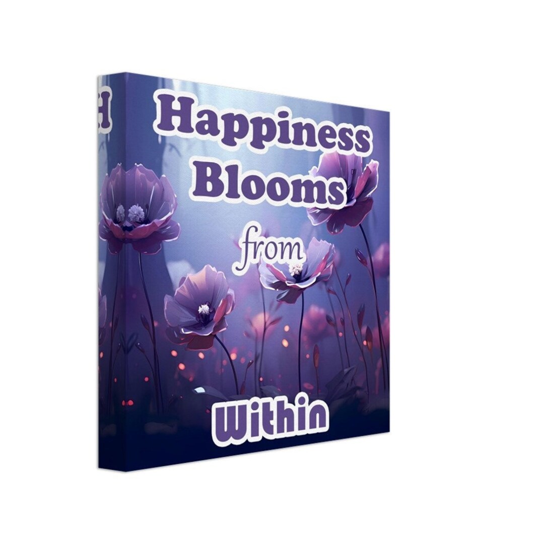 Positive Affirmation Wall Art, Inspirational Canvas Wall Art, Self Love ...