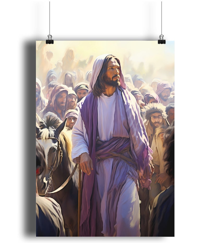 Jesus Christ Poster, Jesus Christ Wall Art, Christian Wall Art, Jesus ...