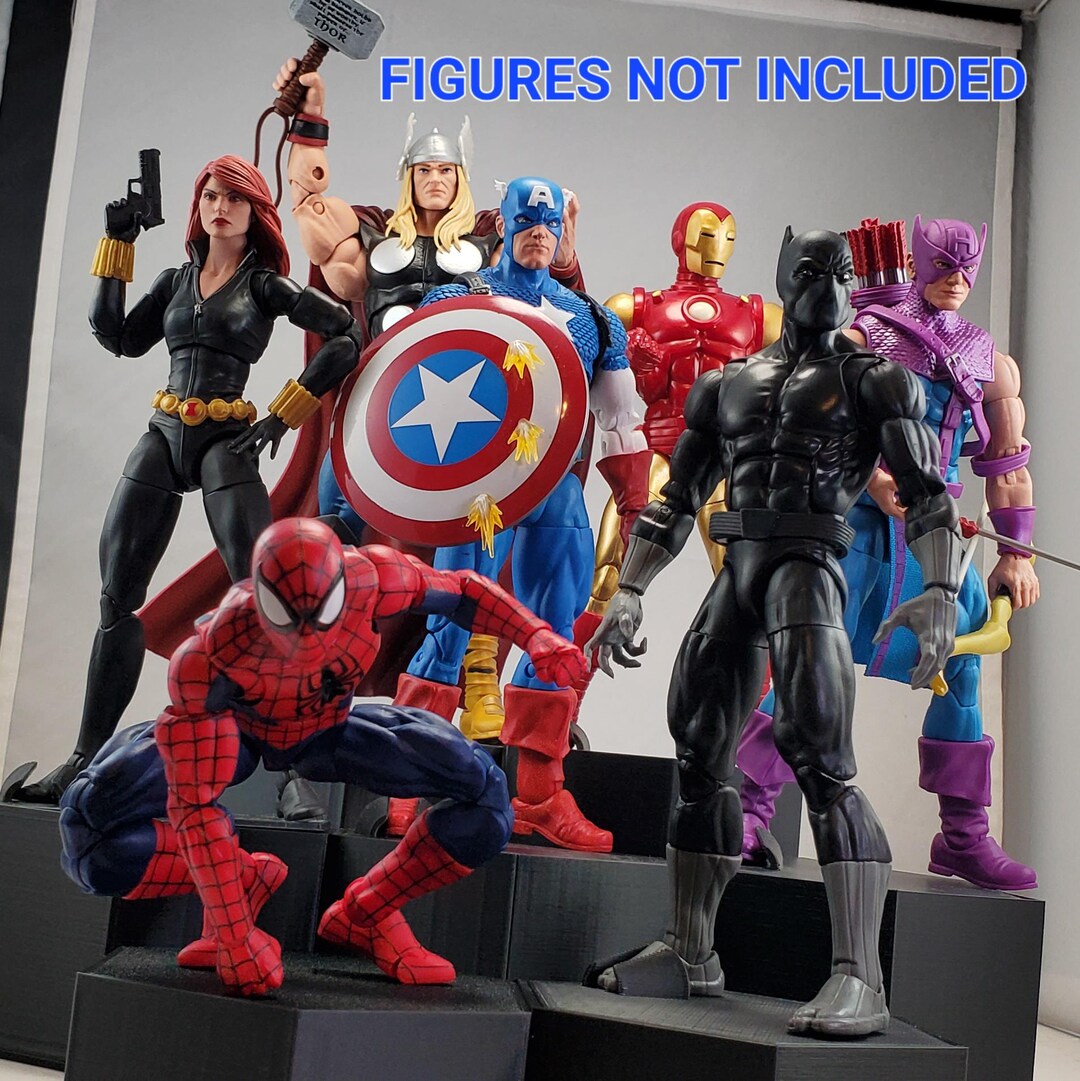Displayers: Stacking Hexagonal Action Figure Display Stands - Etsy