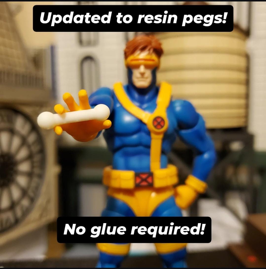 Height Increase Peg for the BANDAI S.H. FIGUARTS CYCLOPS Gamerverse ...