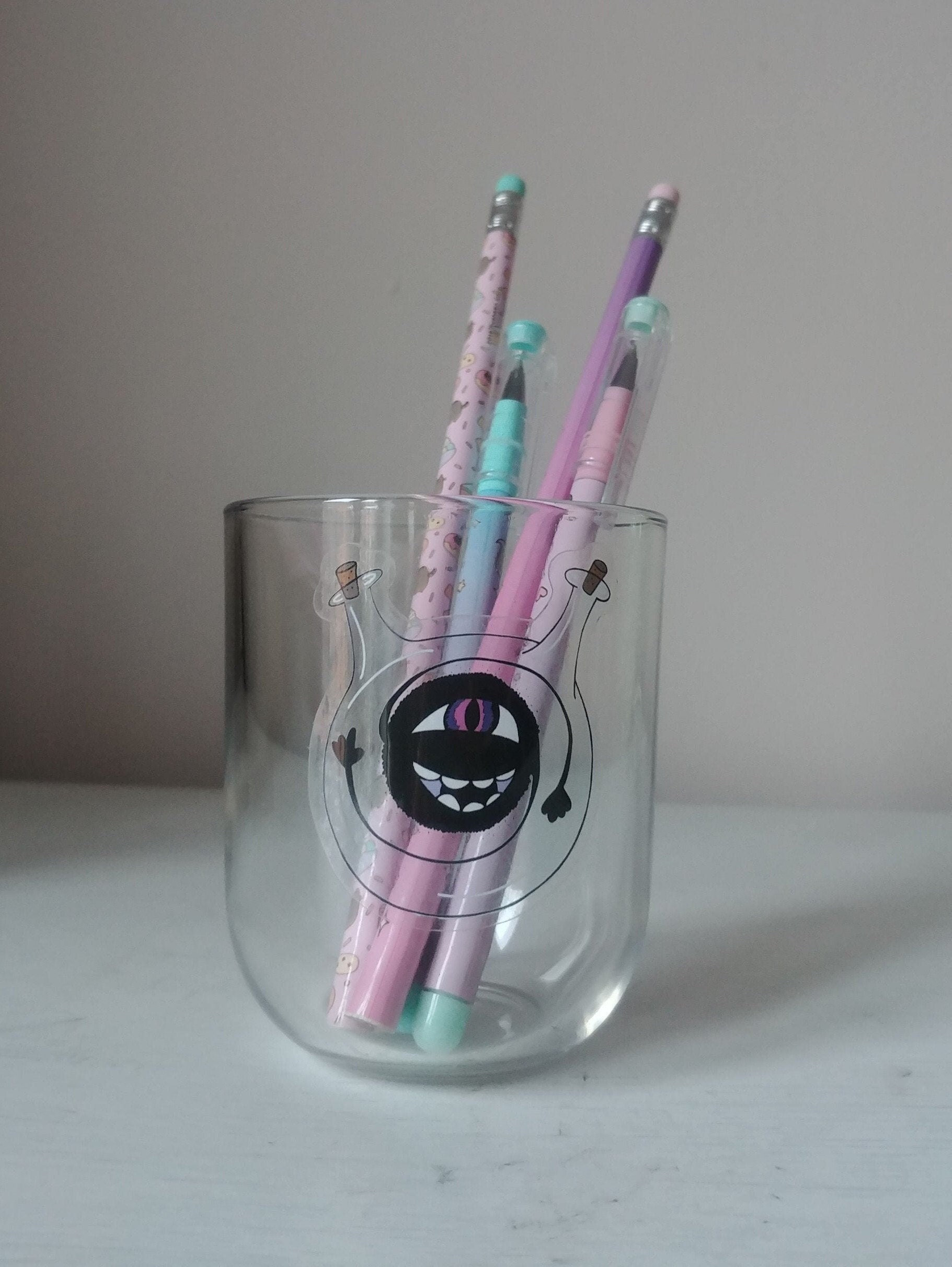 Dwarf in Flask Sticker Transparent Weatherproof | Etsy