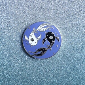 Night Sky Coy Fish, Hard Enamel Pin Badge - Etsy UK