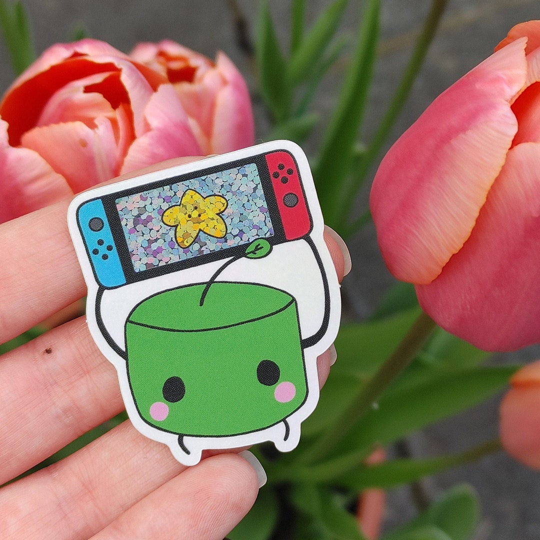 Junimo Surprise Glitter Sticker, Cute, Weatherproof - Etsy