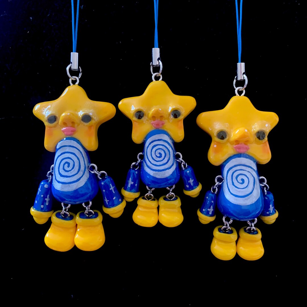Polymer Clay Sparkly Star Puppets ! - Etsy