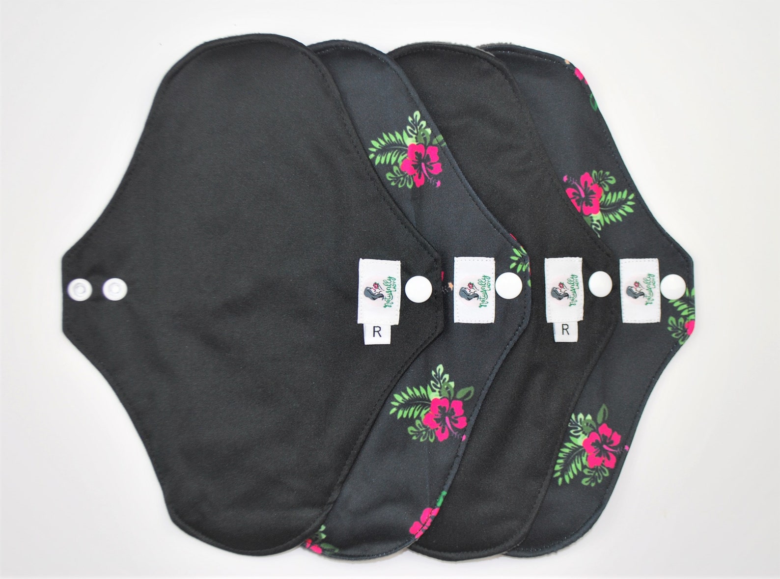 Reusable Menstrual Pad Kit With 7 Pads Normal and Abundant Flow - Etsy