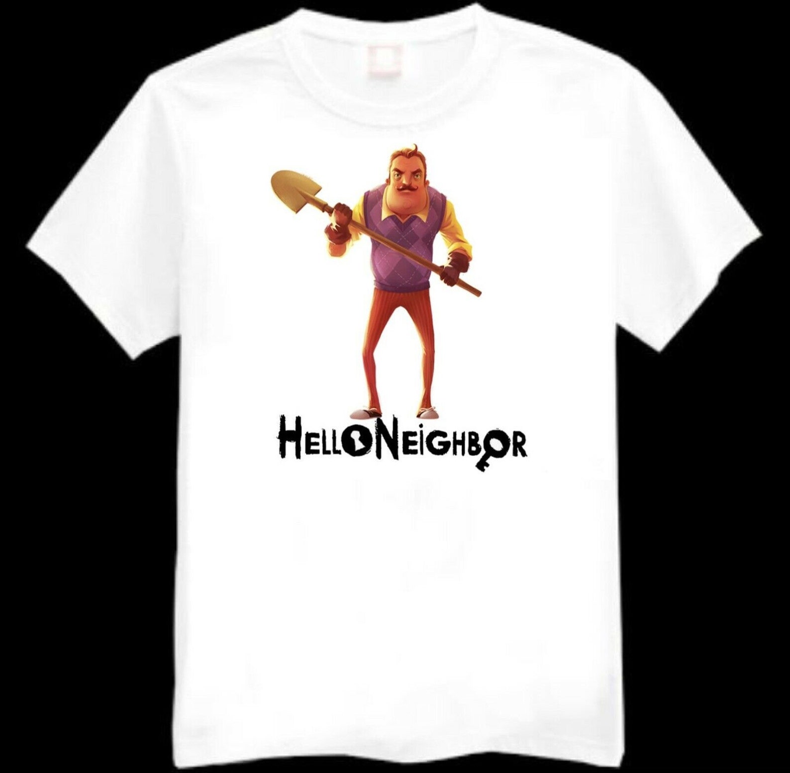 Hello Neighbor Neighbour Kids Printed T-shirt Various Sizes Available ...
