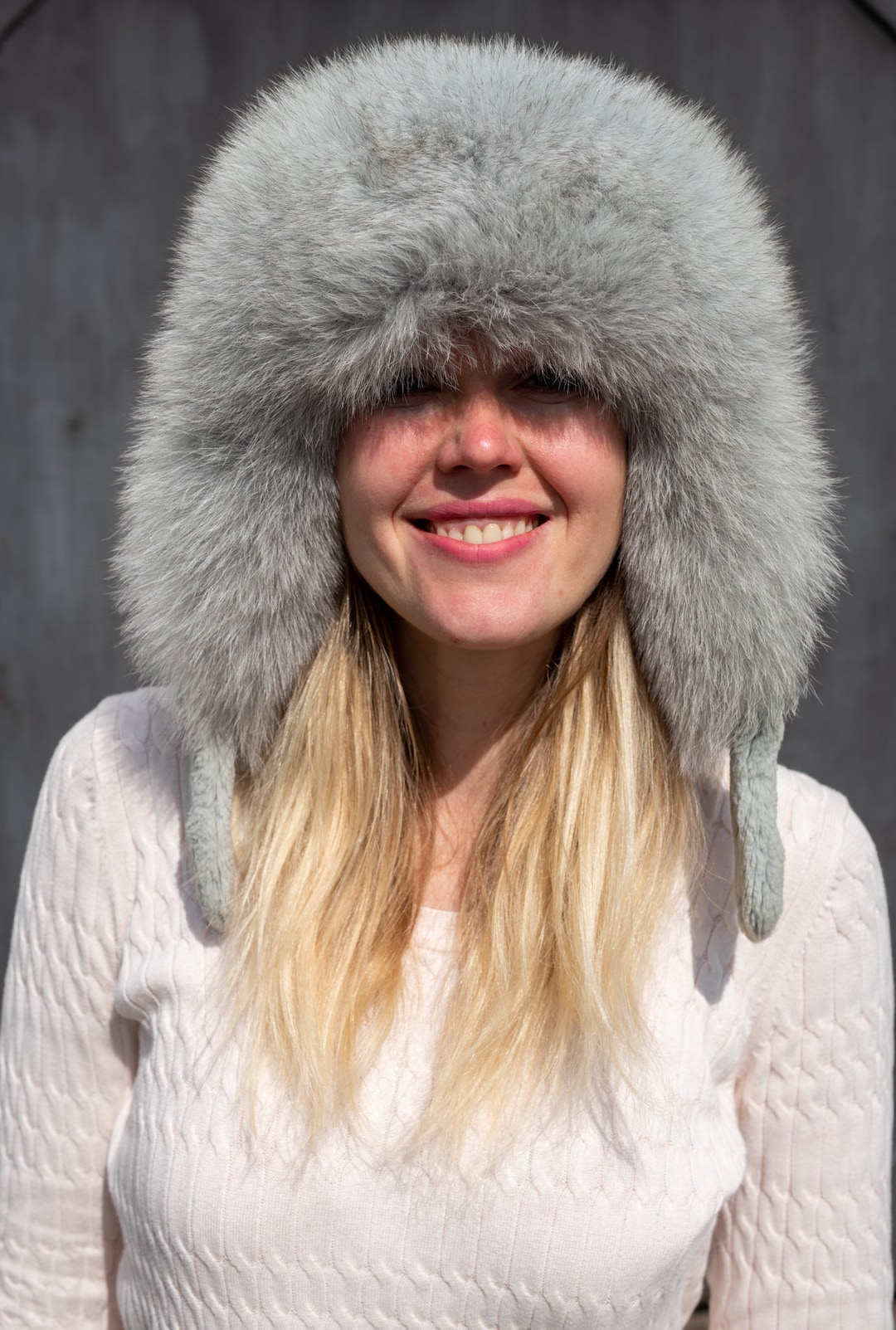 Unisex Natural Beaver Rear / Raccoon Front Trappers Hats SAGA - Etsy