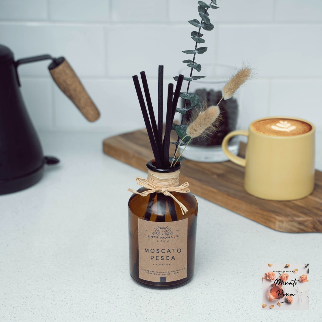 REAL Flower Reed Diffuser Floral Home Fragrance Gift Bottle Sets With ...