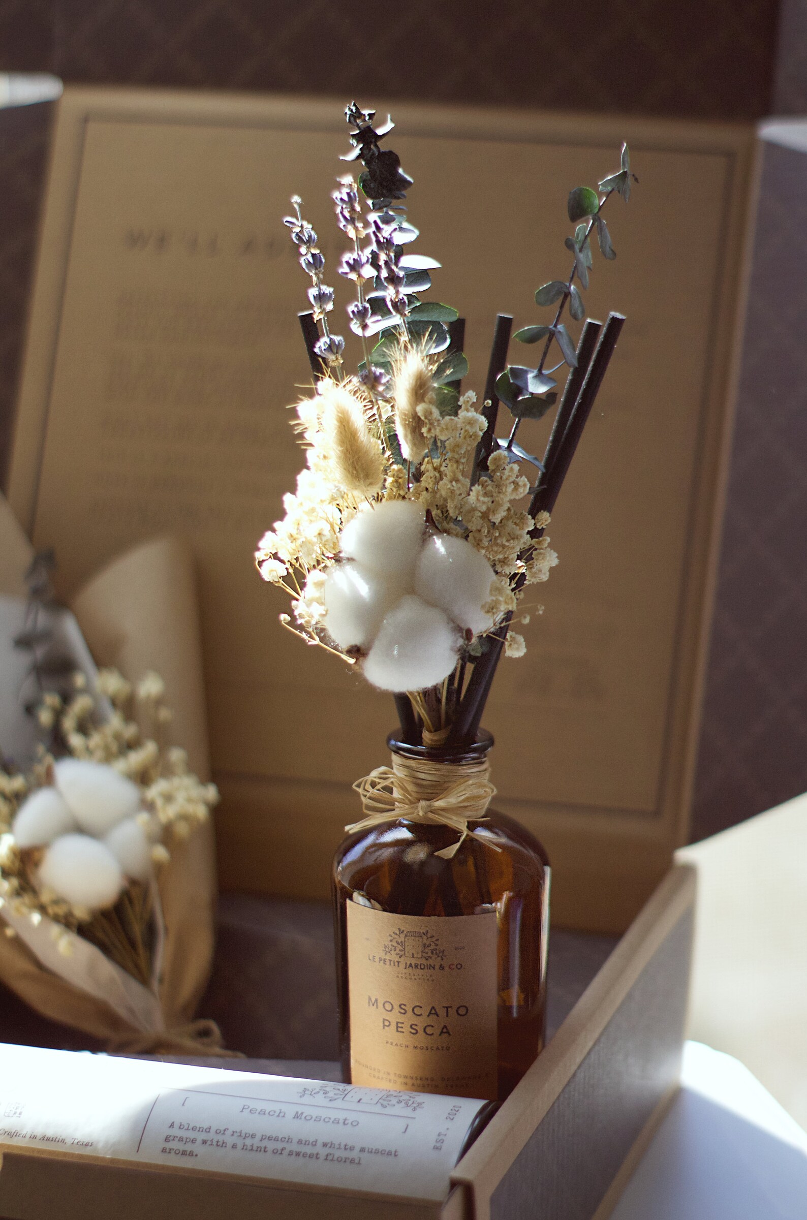 Flower Reed Diffuser Gift Floral Bouquet Home Fragrance Bottle - Etsy