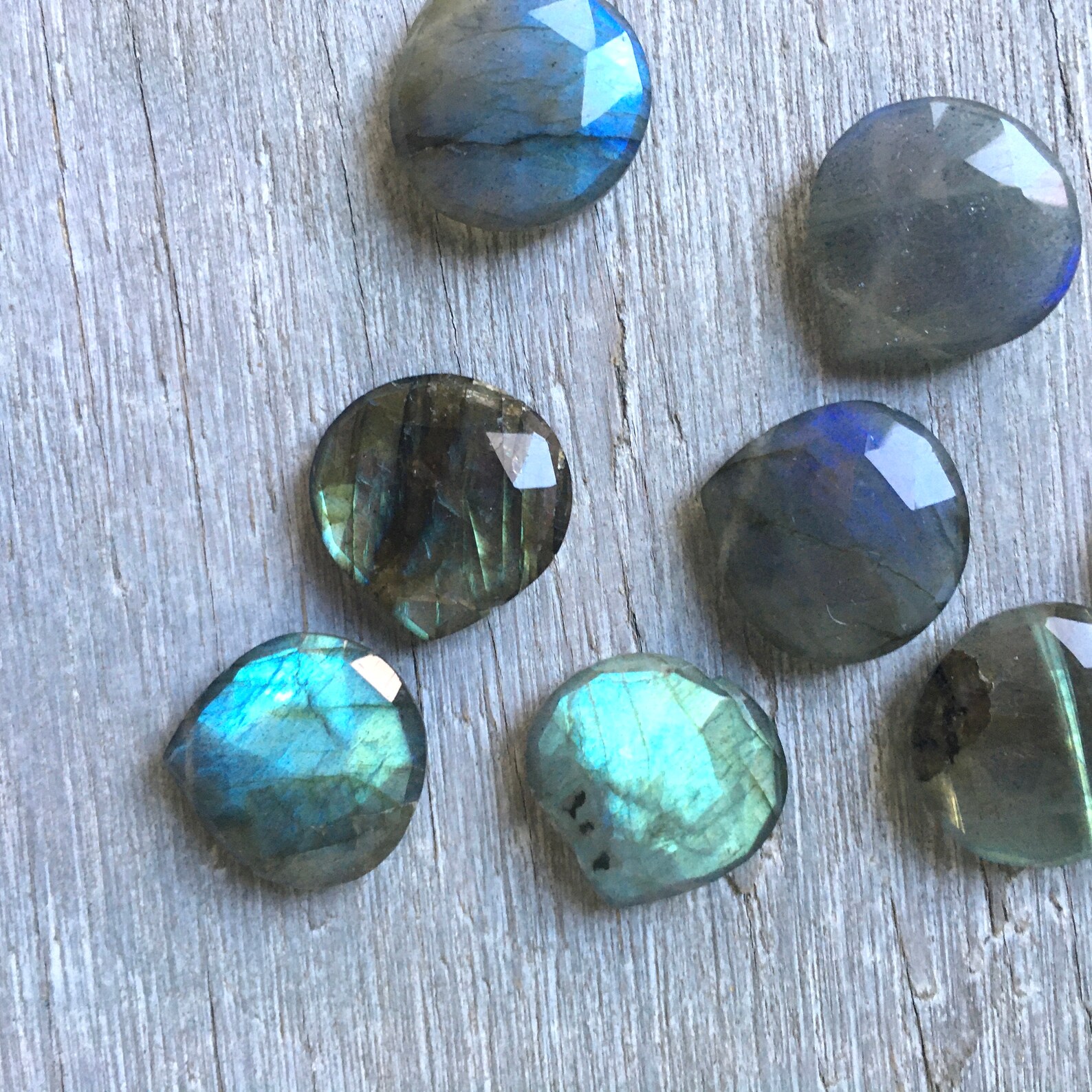 17x17mm Labradorita 8 Surtido de Piedras Preciosas - Etsy España