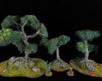 Wargaming Terrain Trees - Etsy