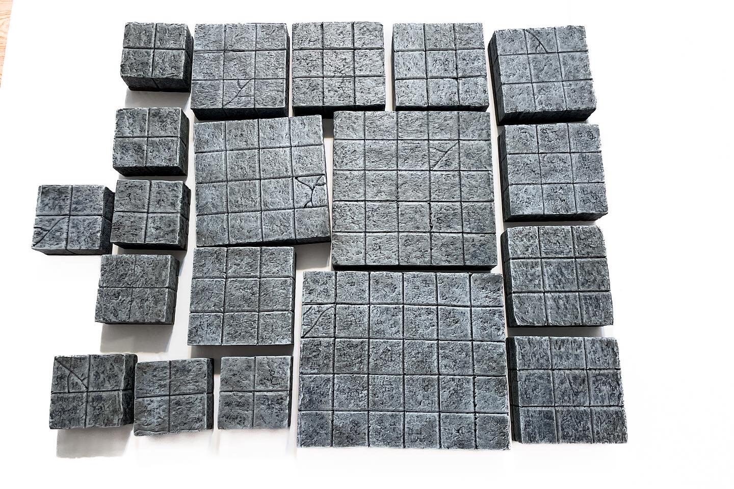 Reversible Terrain Tiles, Painted With Multiple Style Options for ...