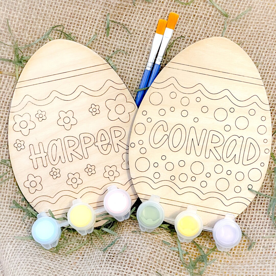 Easter DIY Paint Kit | Personalized Paint Kit | Easter Basket Stuffers ...