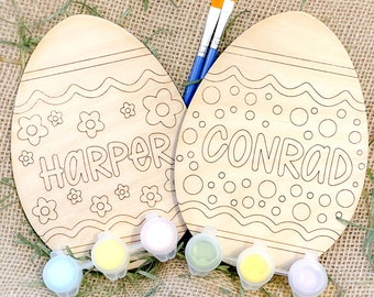 Personalized Easter Paint Kit Easter DIY Easter Basket Stuffers Kids ...