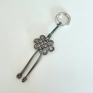 New국화kuk Hwa Maedeup Key-ring Korean Knots Keychain Friendships Couples ...