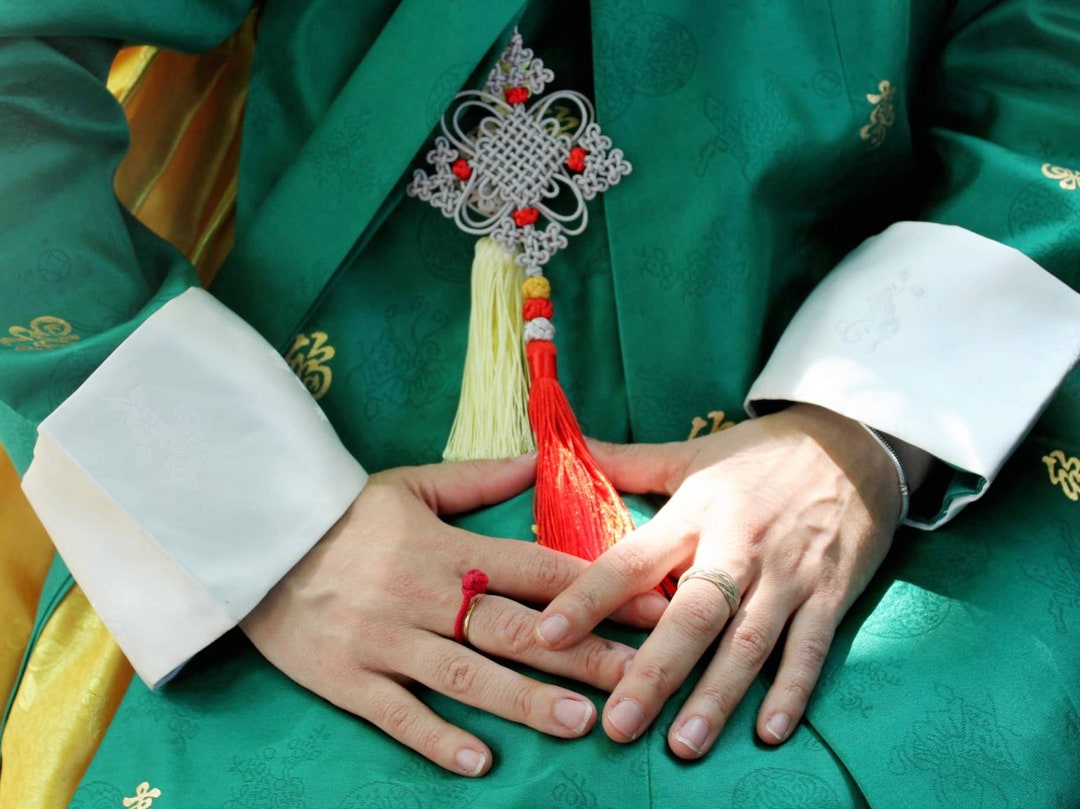 왕비wang Bi Queen Norigae Korean Knots Hanbok Accessories Tassel Kdrama ...